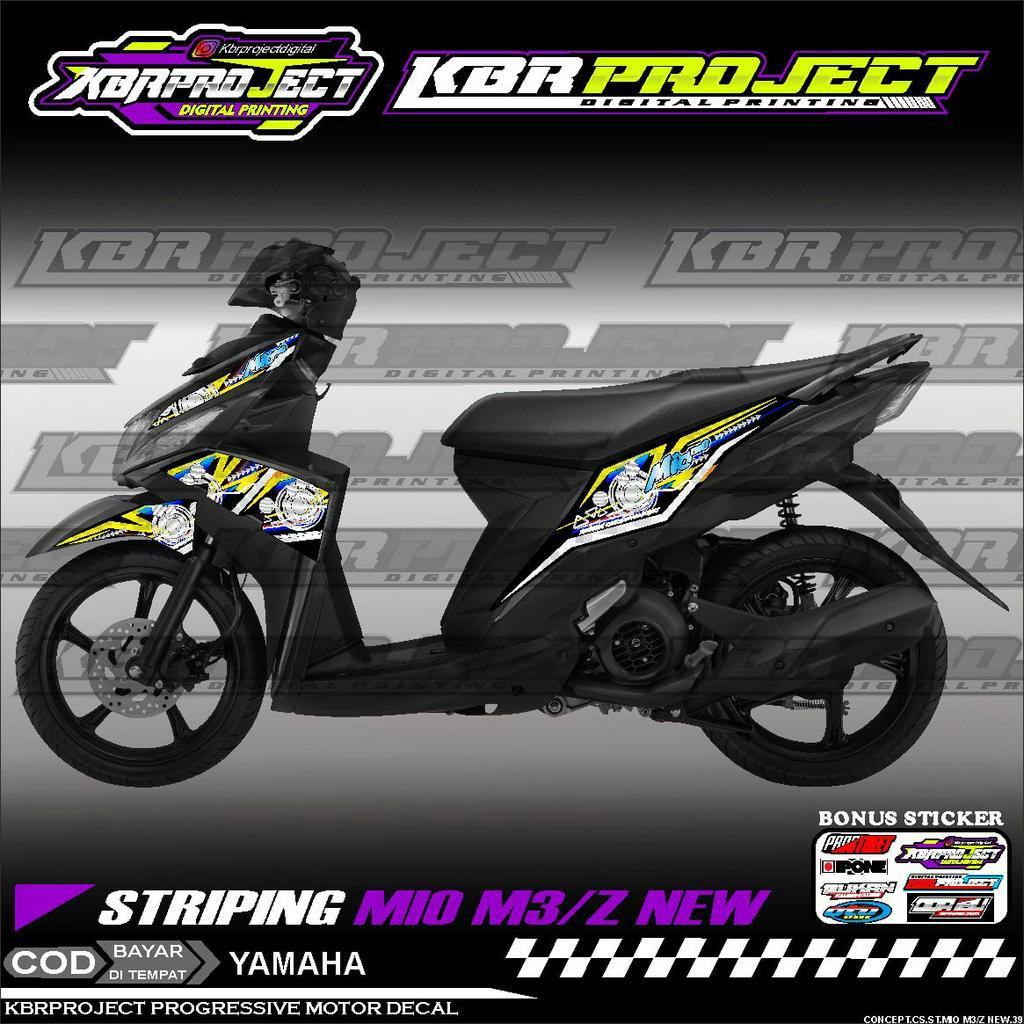 Jual MIO M3/Z NEW STIKER STRIPING MOTOR KEREN LIS VARIASI MIO M3/Z NEW ...