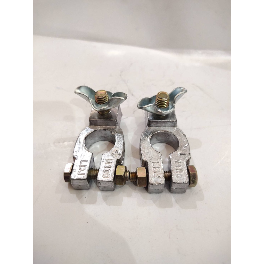 Jual Klem Accu / Kepala Accu N100A Timah Super (BESAR) | Shopee Indonesia