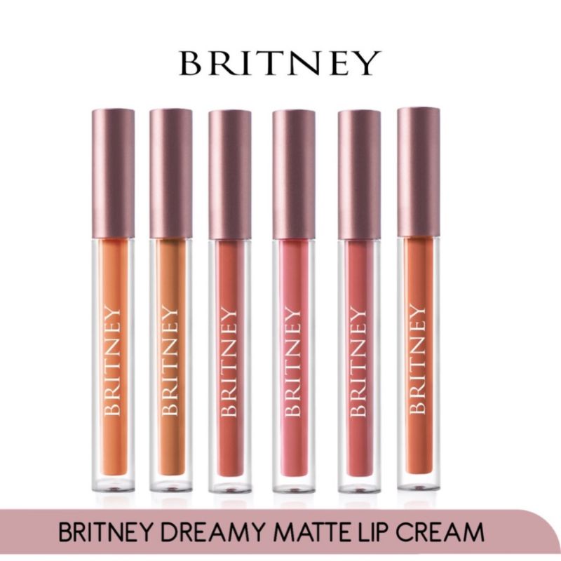 Jual britney lipcream purbasari lip cream lip matte ringan awet tahan ...