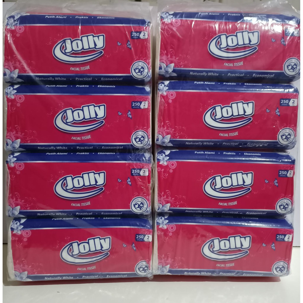 Jual JOLLY tissue 250sheets (1 PACK) | Shopee Indonesia