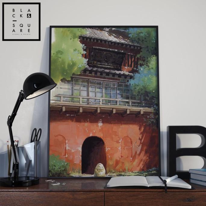 Jual BISA COD Poster Ghibli Premium - Spirited Away Textless - Size A1 ...