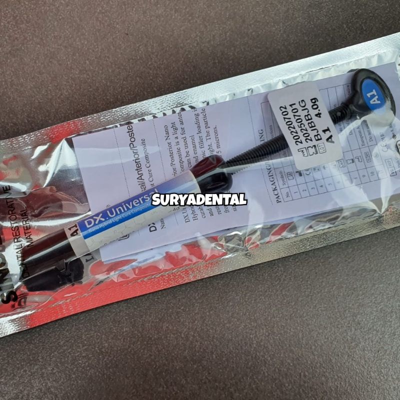 Jual DENTEX Composite Resin Light Cure Bonding Agent A1 A2 A3 EXW Shade | Komposit Composit ...