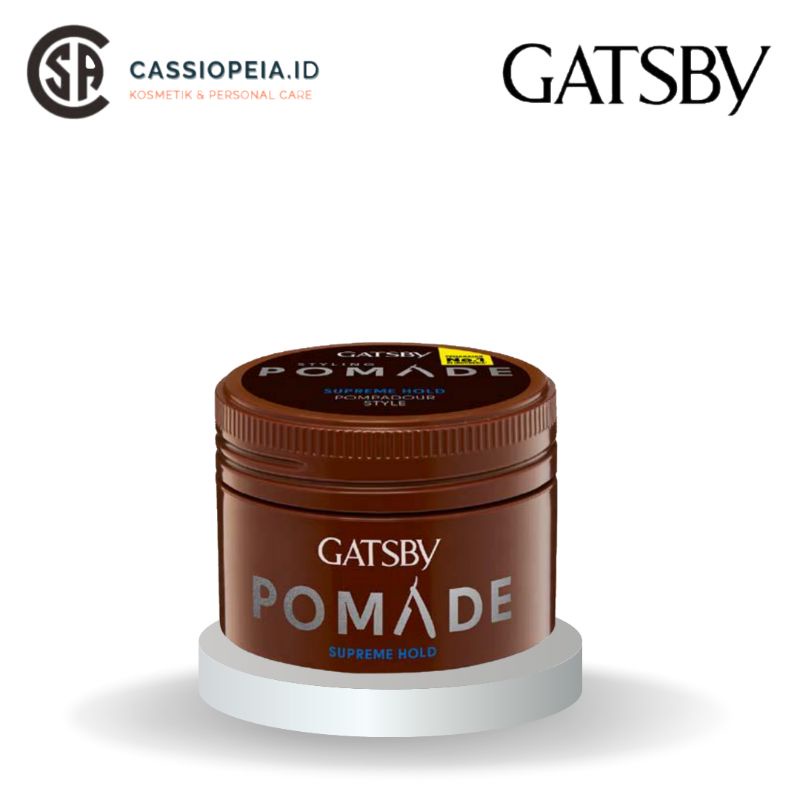 Jual GATSBY Styling Pomade 75g (Supreme Hold) | Shopee Indonesia