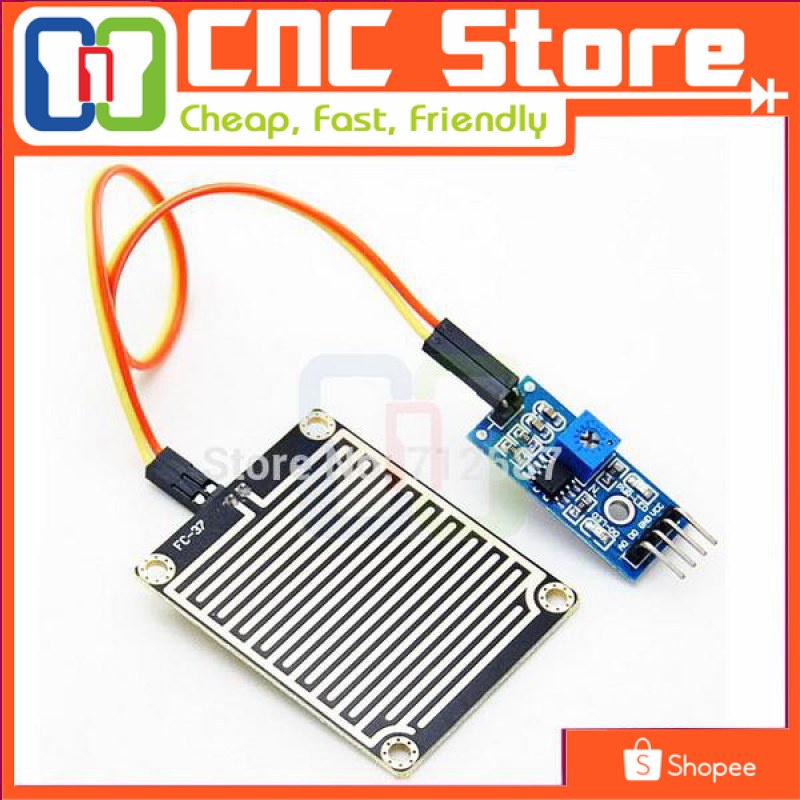 Jual [SEN-0007] RAINDROPS RAIN HUMIDITY DETECTION SENSOR AIR HUJAN ...