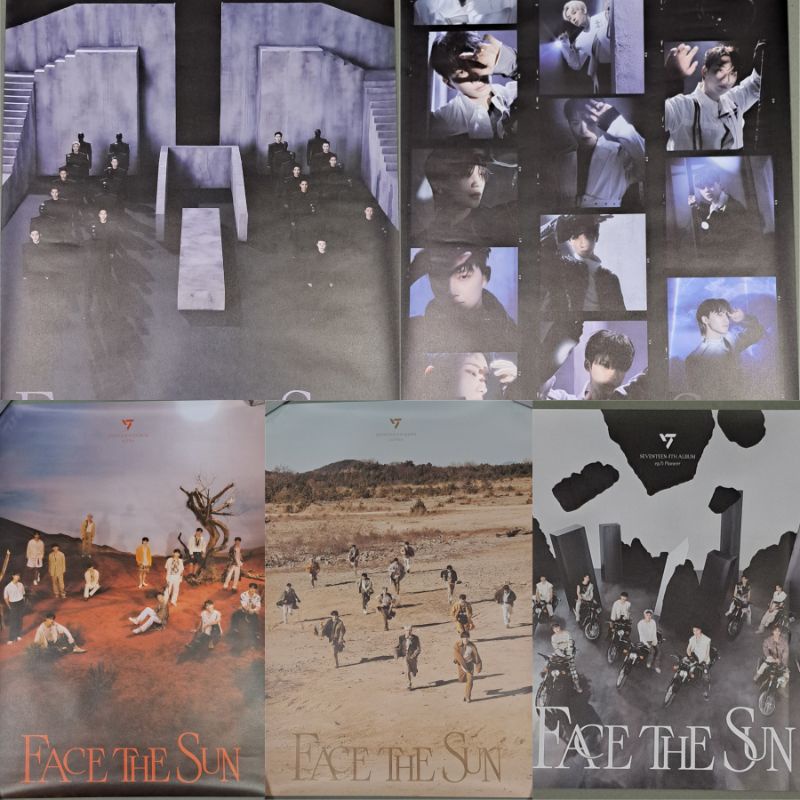 Jual SEVENTEEN POSTER OFFICIAL FROM ALBUM | Shopee Indonesia