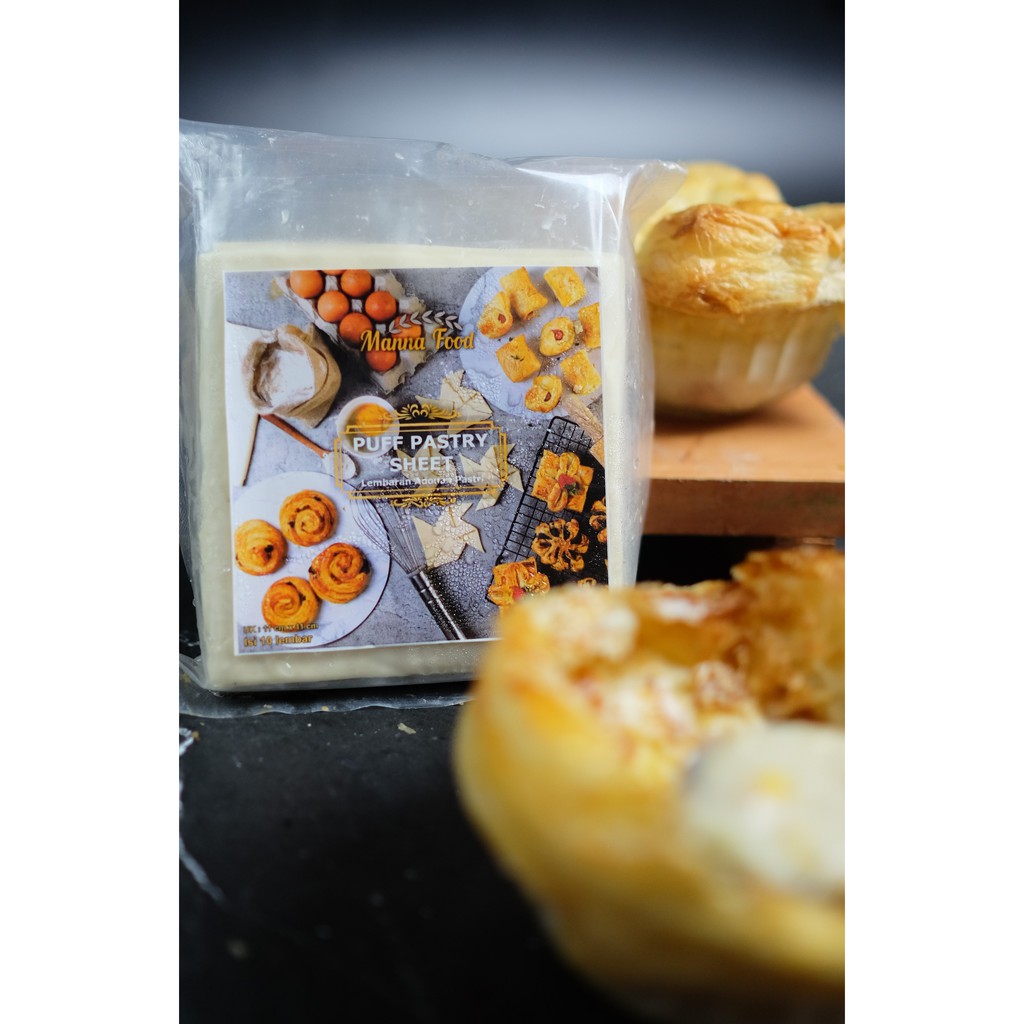 Jual Manna Food Puff Pastry Square / Kulit Pastry Zuppa /Kulit Zuppa ...