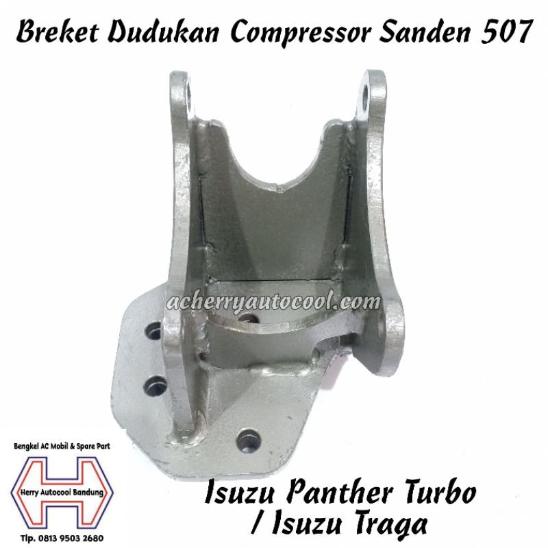Jual Breket Dudukan Compressor Sanden 507 Isuzu Panther Turbo / Isuzu ...