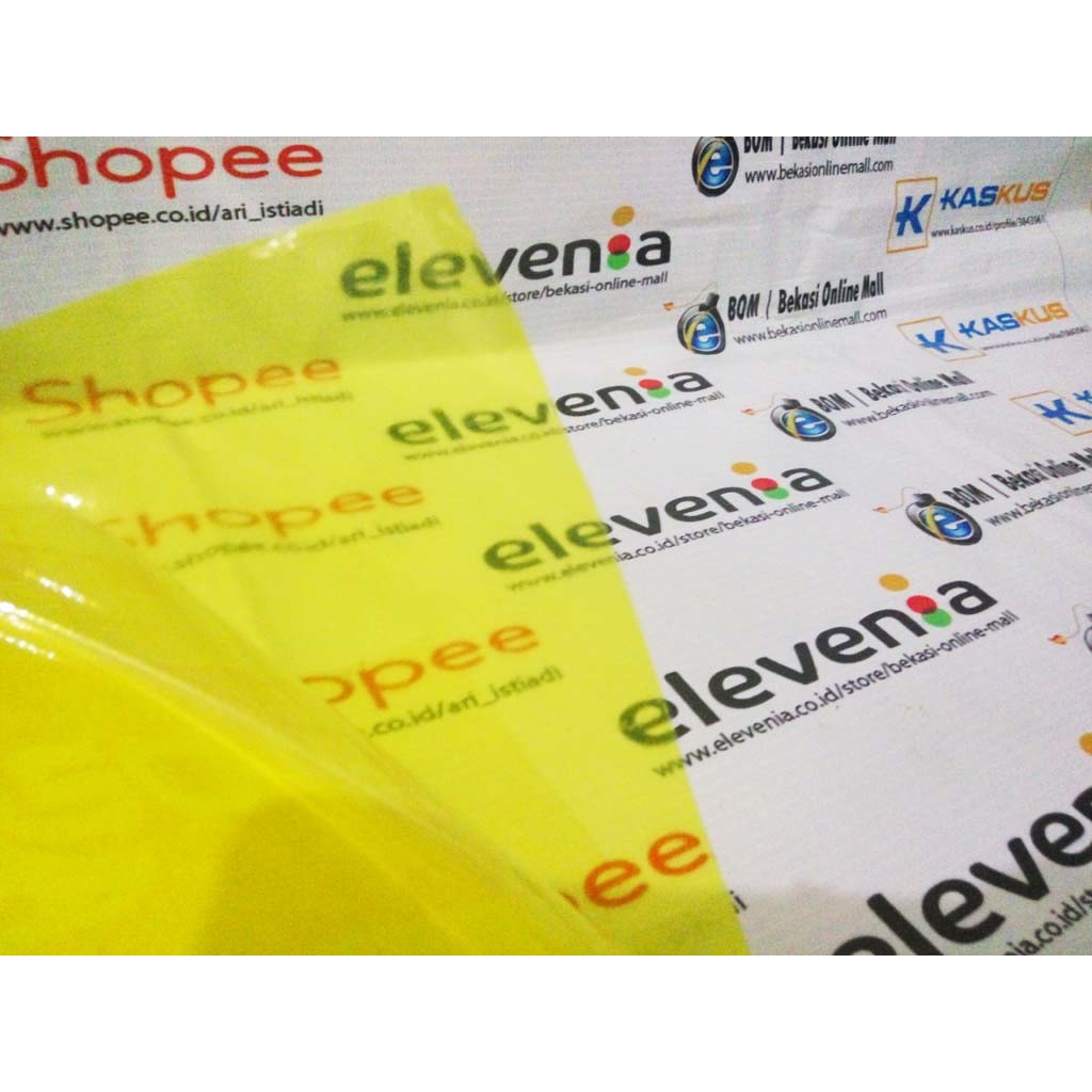 Jual Scotlite Skotlet Stiker Sticker kuning yellow transparan bening ...