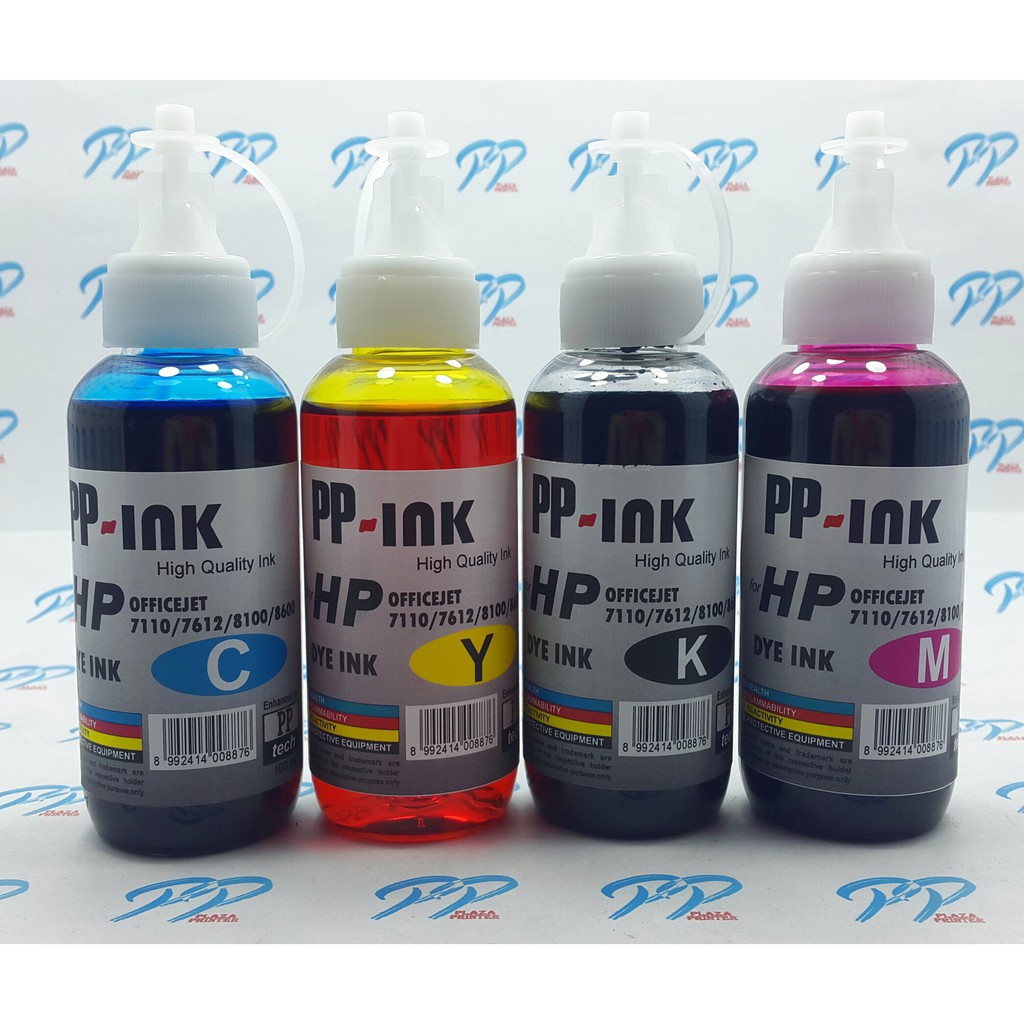 Jual Tinta HP PP-INK Officejet 7110 7610 7612 8100 8600 T120 T520 ...