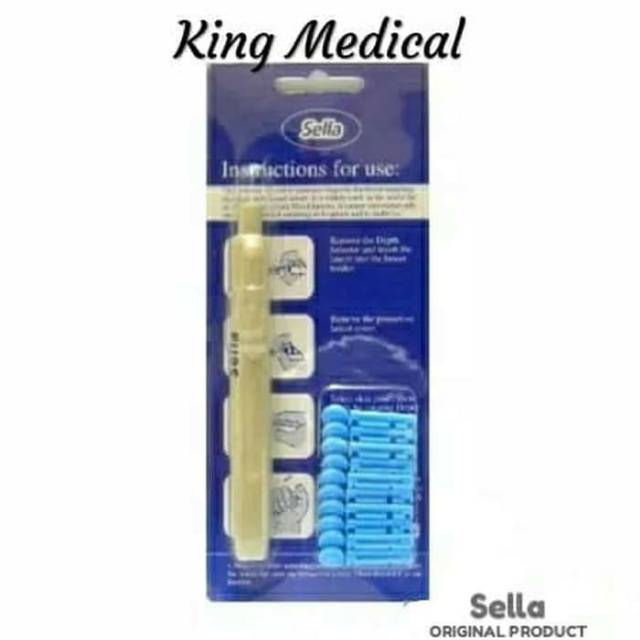 Jual Lancing Device/Pen Lancet Sella | Shopee Indonesia