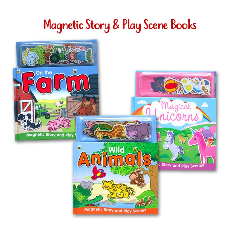 Jual Magnetic Story and Play Scene Book | buku cerita anak | Shopee ...