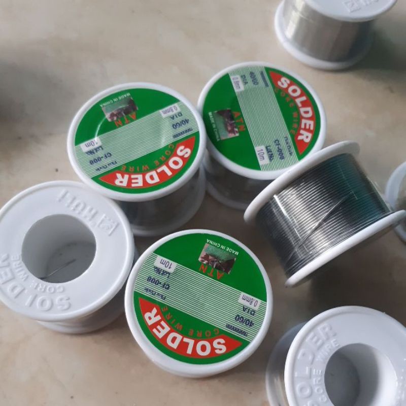 Jual TIMAH SOLDER 5 Mtr dan 10 Mtr kualitas bagus | Shopee Indonesia