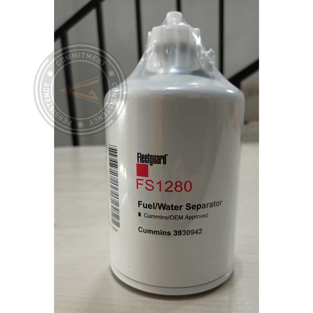 Jual FS1280 Fuel Filter Water Separator - FLEETGUARD / Cummins 3930942 ...