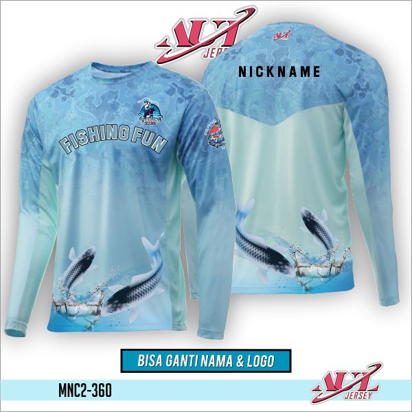 Jual Baju Mancing / Jesey Mancing / Kaos Fishing / Fishing Mania Club ...