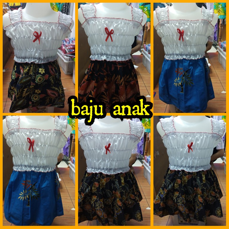 Jual Baju anak / dress anak / dress batik / khas jogja | Shopee Indonesia