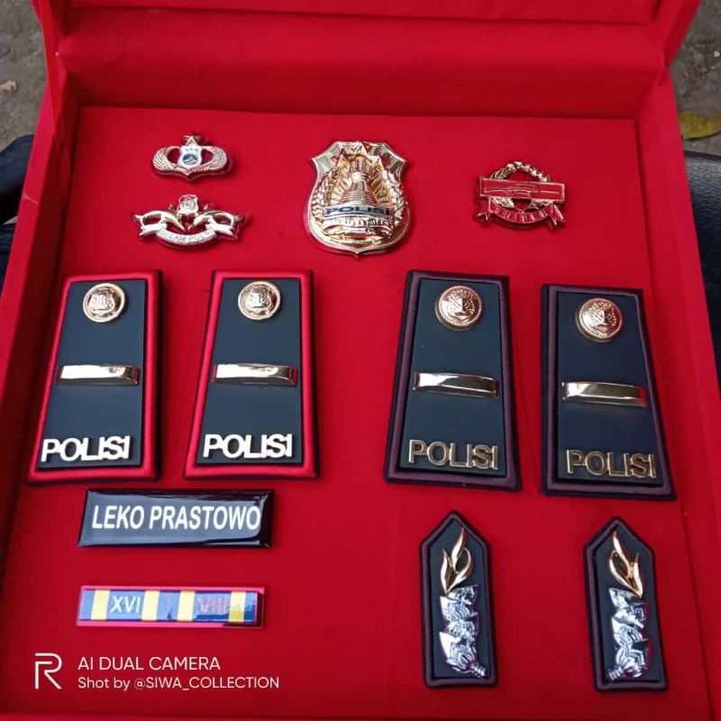 Jual PANGKAT POLISI IPTU DOF PDH STAP/KOMANDO FULSET + BOX | Shopee ...