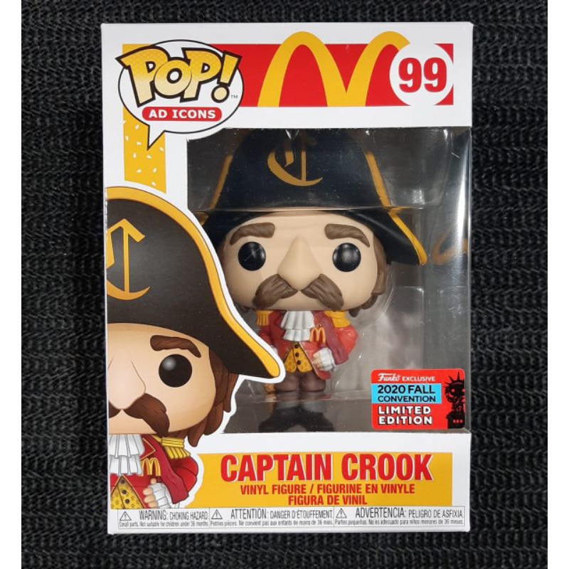 Jual Funko Pop! Ad Icons : Mcdonald : Captain Crook #99 (NYCC 2020 ...