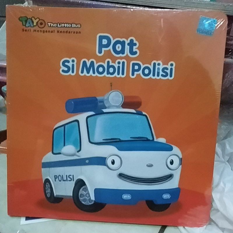 Jual Seri Mengenal Kendaraan TAYO Pat si Mobil Polisi | Shopee Indonesia