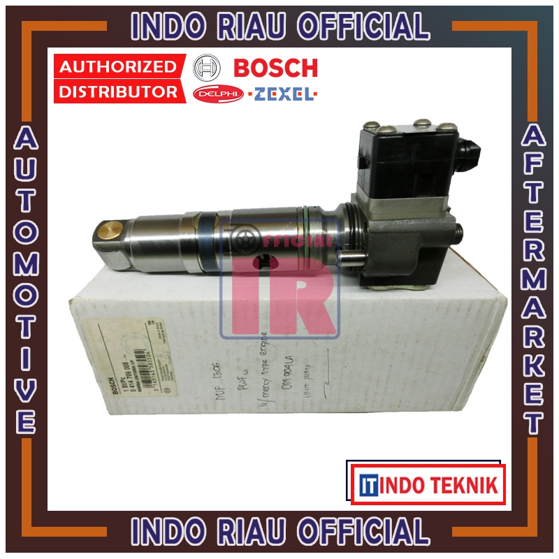Jual Unit Pump Mitsubishi Fuso FJ 2523 Genuine Bosch 0 414 799 008 ...