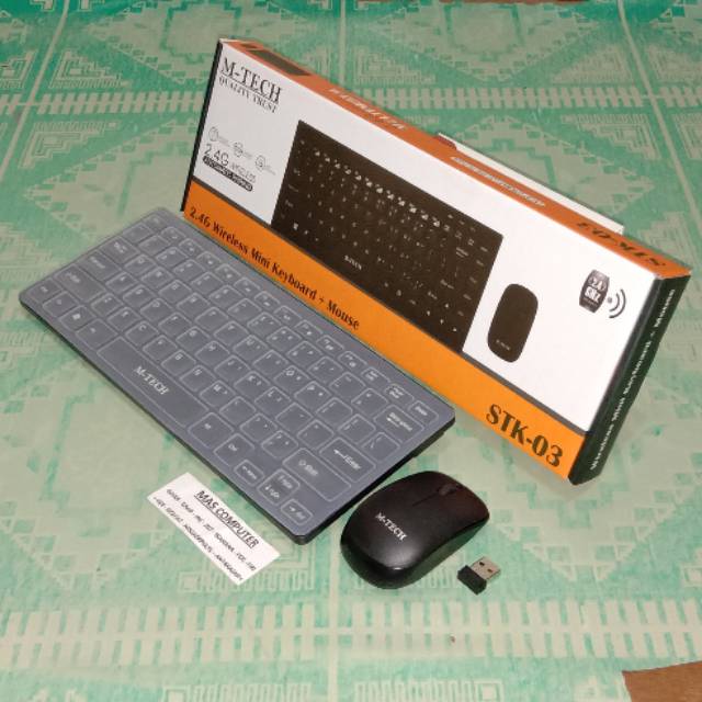 Jual M-TECH Keyboard Wireless STK 03 Mini / Keyboard Wireless STK-04 ...