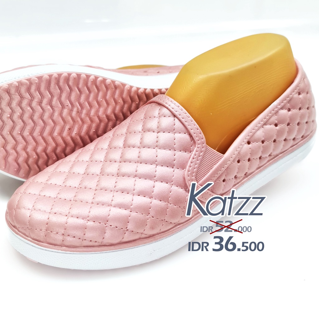 Jual KATZZ SEPATU KARET PCU MULES FLATSHOES WANITA CASUAL MURAH SELOP ...