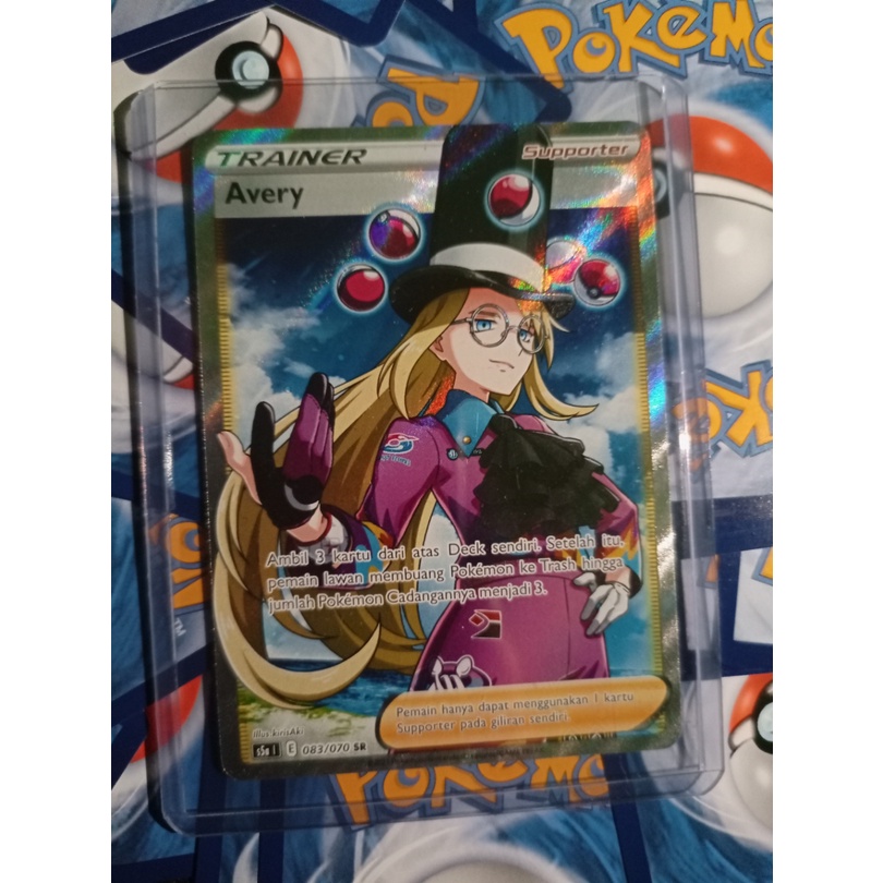 Jual TCG Pokemon : Avery (SR) | Shopee Indonesia