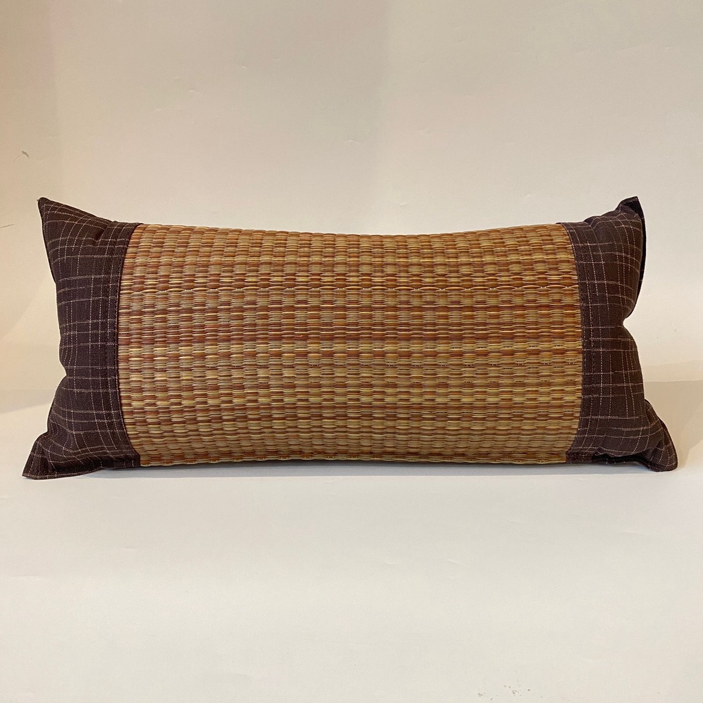 Jual Hagihara Bantal Tidur/ Santai Igusa Motif Garis Light Brown ...
