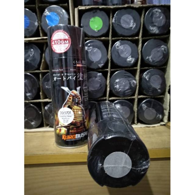 Jual PILOK/PYLOX CAT SEMPROT SAMURAI SILVER METALLIC 1701 | Shopee Indonesia