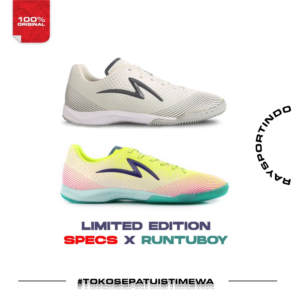Jual SEPATU FUTSAL SPECS LS OMEGA IN RUNTUBOY 2 WARNA | Shopee Indonesia