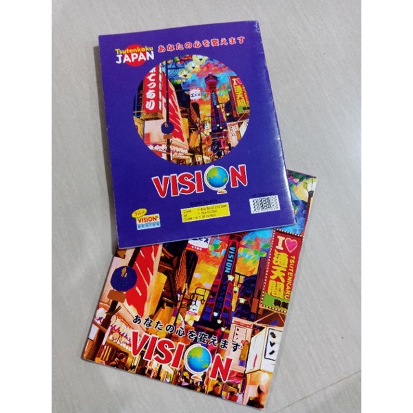 Jual buku tulis vision isi 32 lembar (1 pack isi 10) bonus 1 penghapus ...