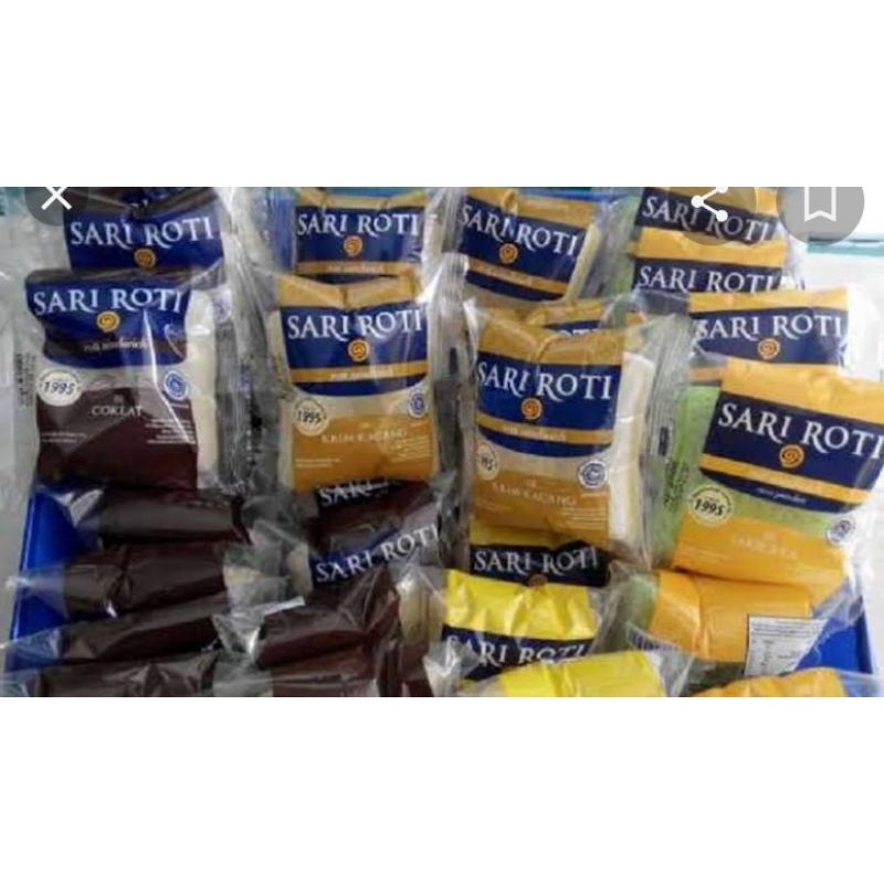 Jual roti sandwich sari roti roti kupas coklat | Shopee Indonesia