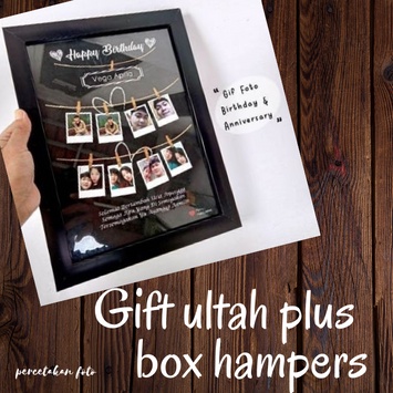 Jual Gift Foto / Kado Ulang Tahun / Kado Anniversary / Kado Wisuda ...