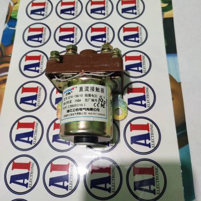 Jual Kontaktor DC 48V contactor 150A forklift mobil listrik motor ...