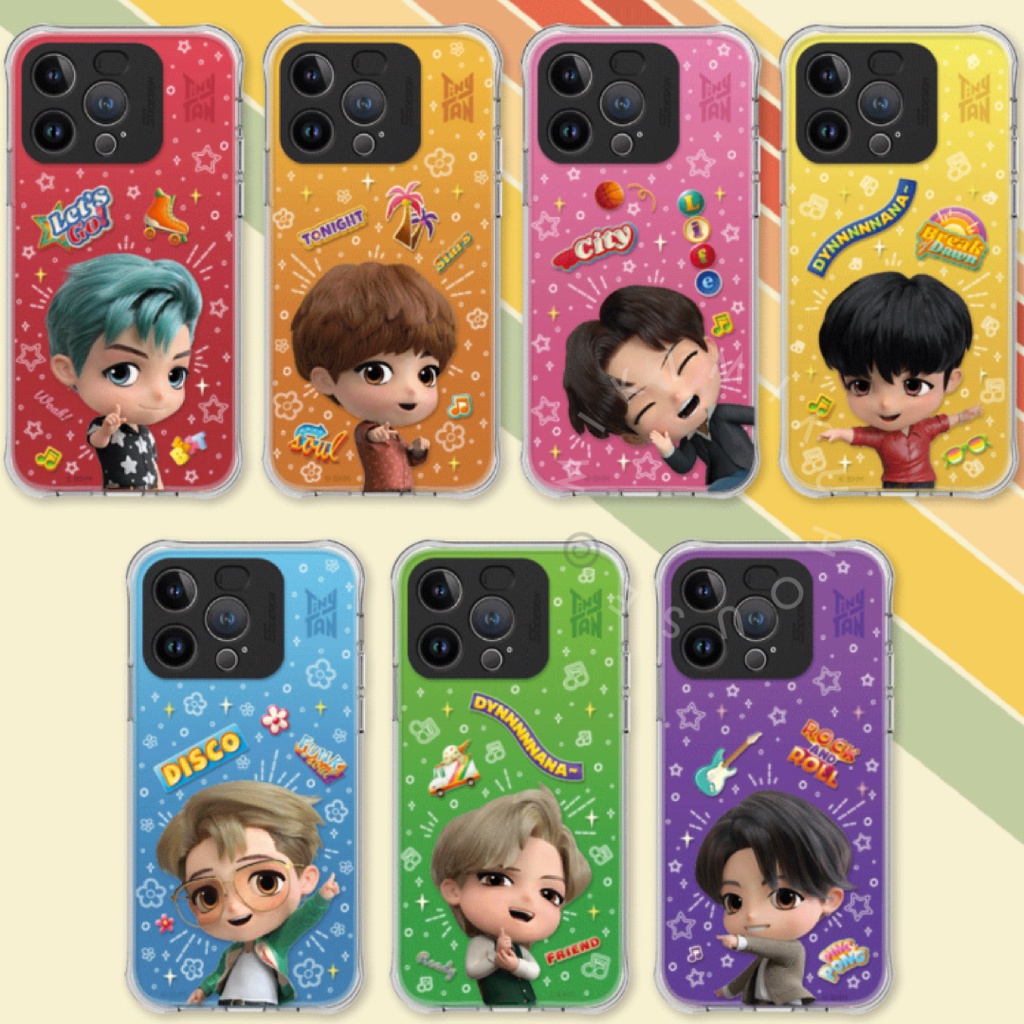 Jual BTS 3D COLORFUL SERIES LIGHT UP CASE CASING BT21 DYNAMITE OFFICIAL TINYTAN KOREA 12 ...