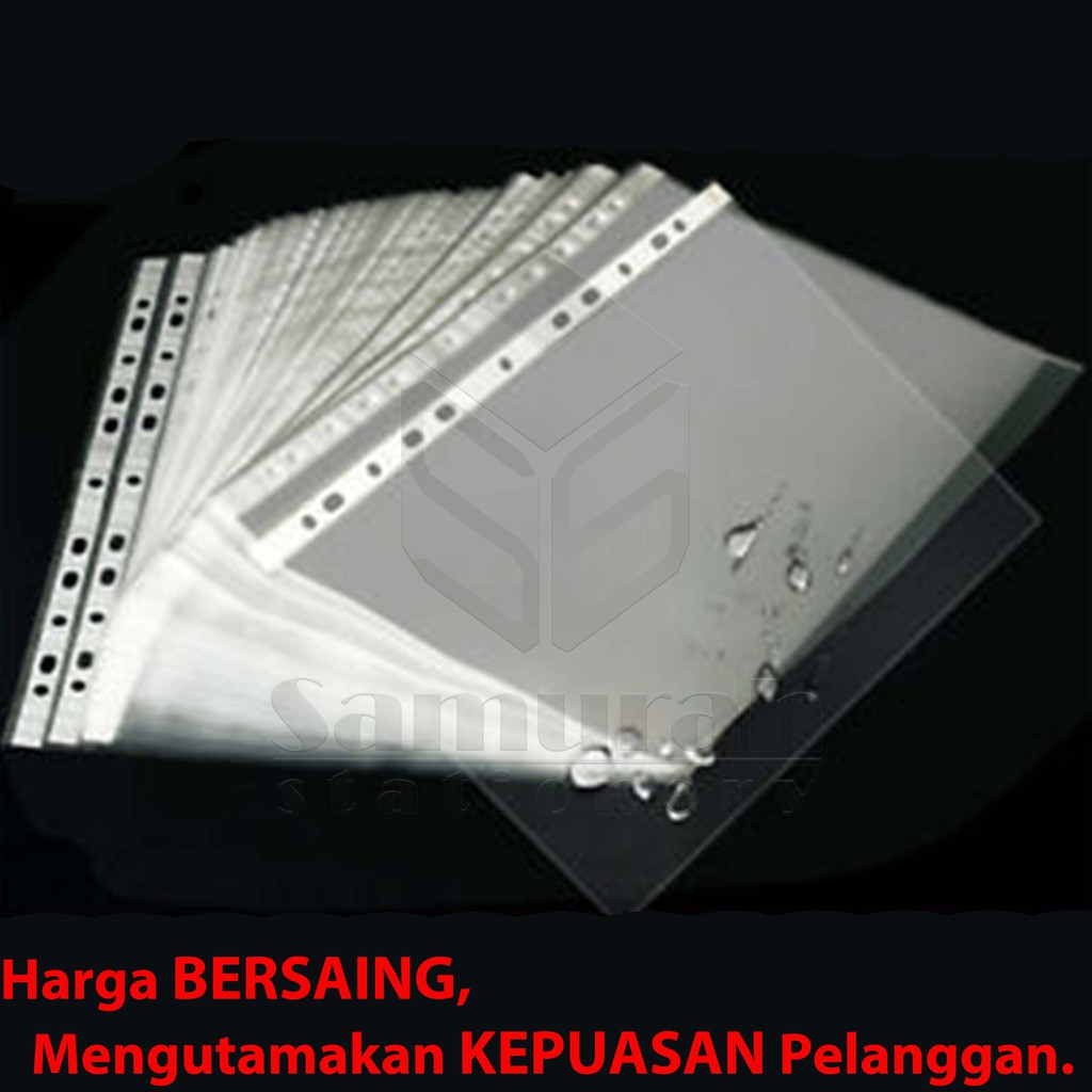 Jual PP Pocket A4 - F4 Folio Jenia isi 10 lembar / Sheet Protector Per Pak | Shopee Indonesia