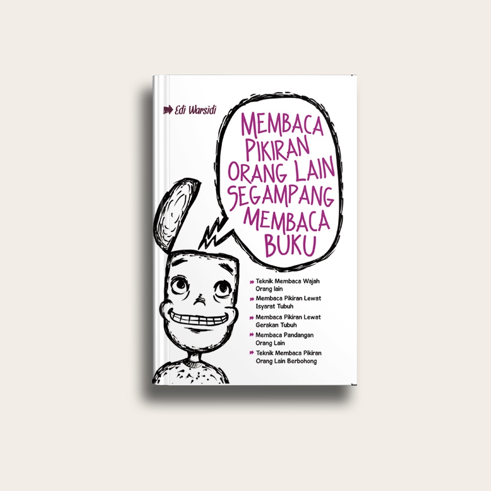 Jual Buku Membaca Pikiran Orang Lain Segampang Membaca Buku - Edi Warsidi (Original/ Bookpaper ...
