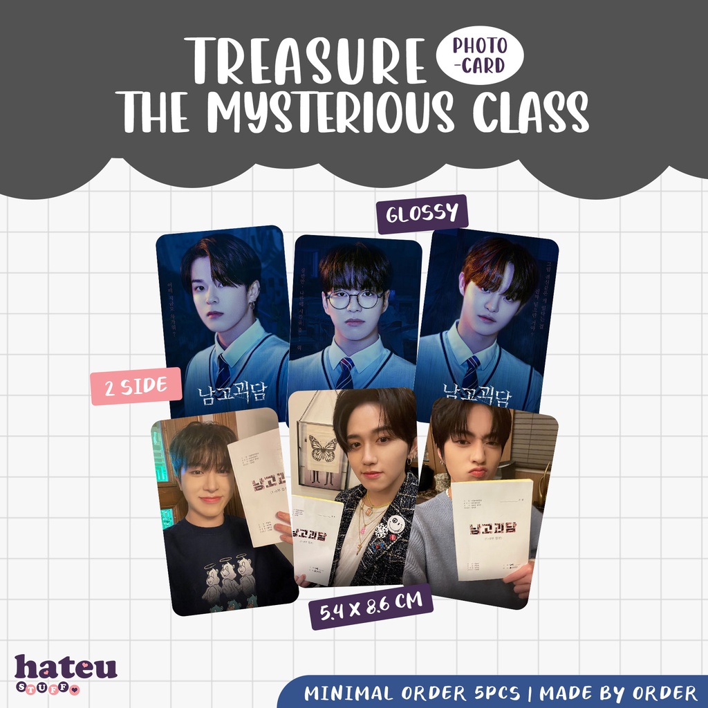 Jual Treasure Unofficial Photocard The Mysterious Class + Selca ...