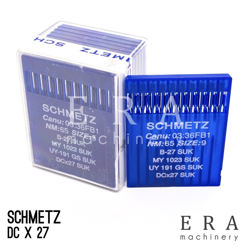 Jual Jarum Jahit DCx27 Schmetz Needles Germany Obras Overlock Industri DC x 27 Jerman Schmith ...