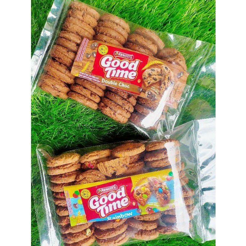 Jual Good Time Coklat + Rainbow FREE BUBBLEWRAP 325gr Snack Original ...