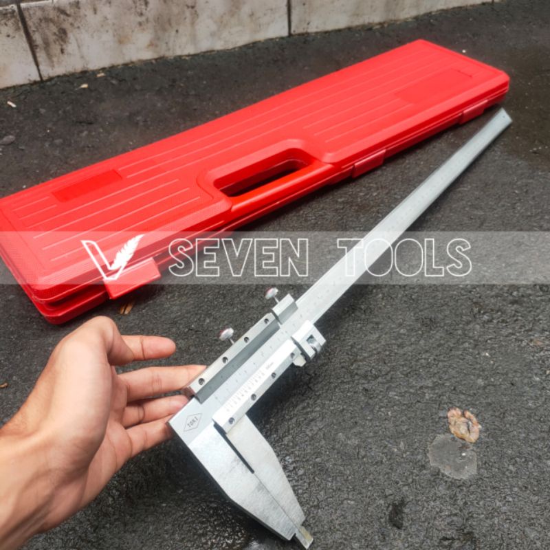 Jual Sigmat Manual 40 inch TOKI jangka sorong 1000 mm Vernier caliper stainlees | Shopee Indonesia