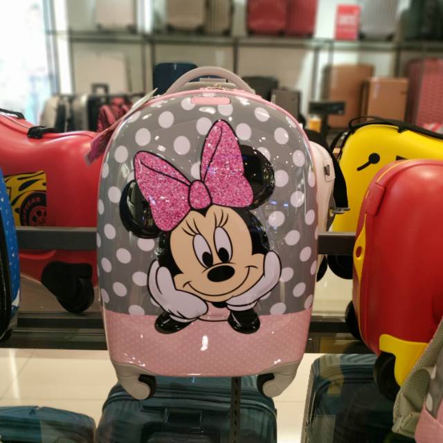 Jual Koper Samsonite seri Minnie Mouse Luggage Trolley Cabin Size ...