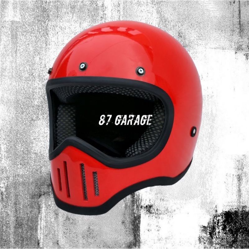 Jual HELM CUSTOM BANDIT SIMPSON M50 CLASSIC RETRO | Shopee Indonesia
