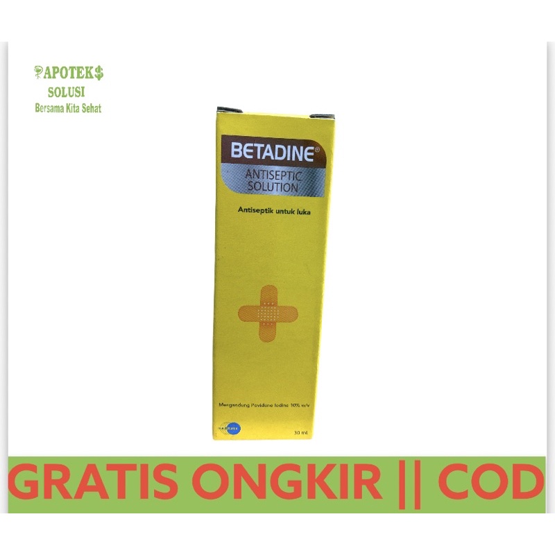 Jual BETADIN || BETADINE CAIR || OBAT LUKA || OBAT MERAH | Shopee Indonesia