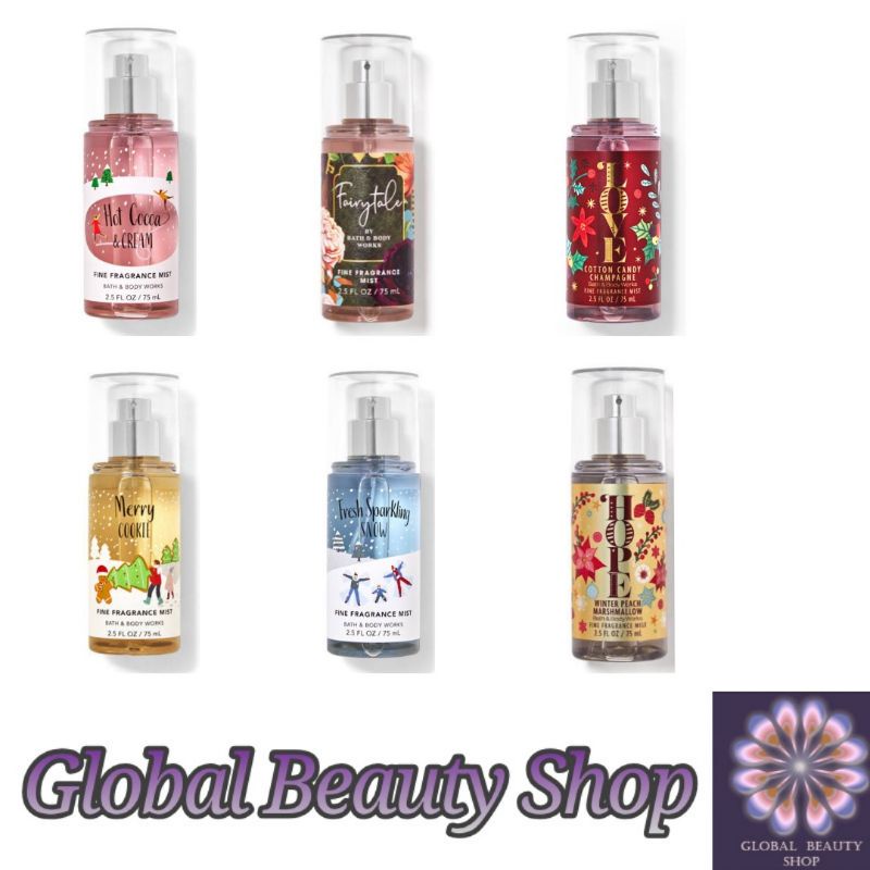 Jual BATH BODY WORKS FRAGRANCE TRAVEL MIST 75ML / 88ML - TRAVEL MIST ...