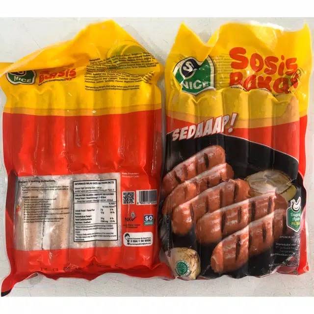 Jual So nice || Sosis Yona Sosis Sapi Bakar Jumbo isi 10 500gr | Shopee ...