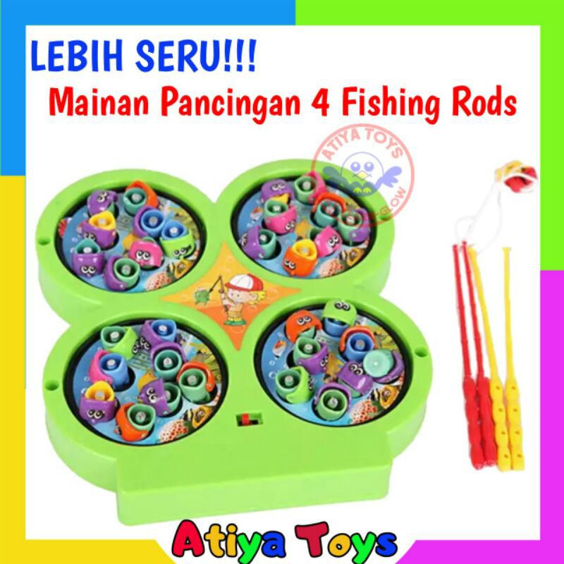Jual Mainan Maenan Permainan Anak Bayi Pancingan Mancing Ikan Bawal ...