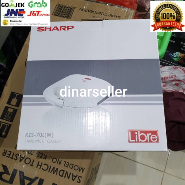Jual SHARP SANDWICH TOASTER KZS70L PEMANGGANG ROTI | Shopee Indonesia