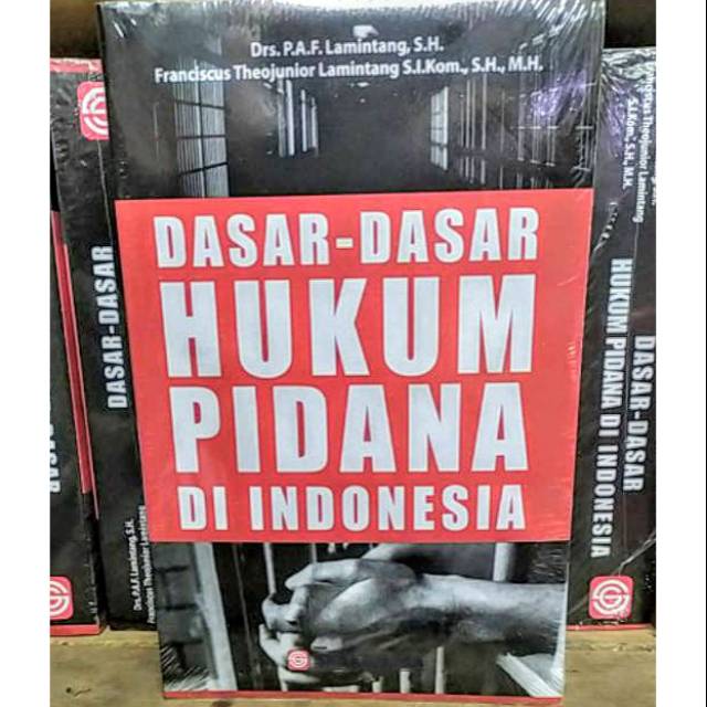Jual Buku Dasar-Dasar Hukum Pidana di Indonesia | Shopee Indonesia