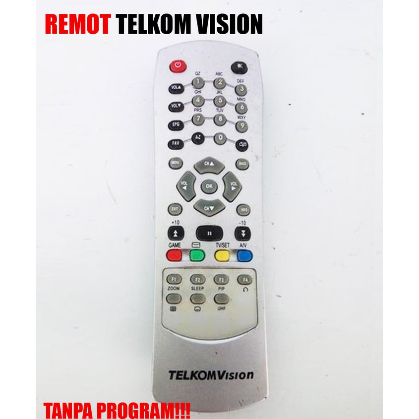 Jual Remot/Remote/Receiver TV Parabola Telkomvision | Shopee Indonesia