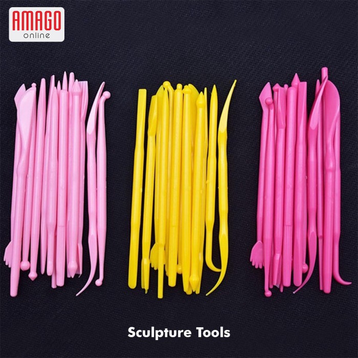 Jual Clay Tools - Alat Ukir Alat Potong Alat Bentuk Clay Modelling Hias ...